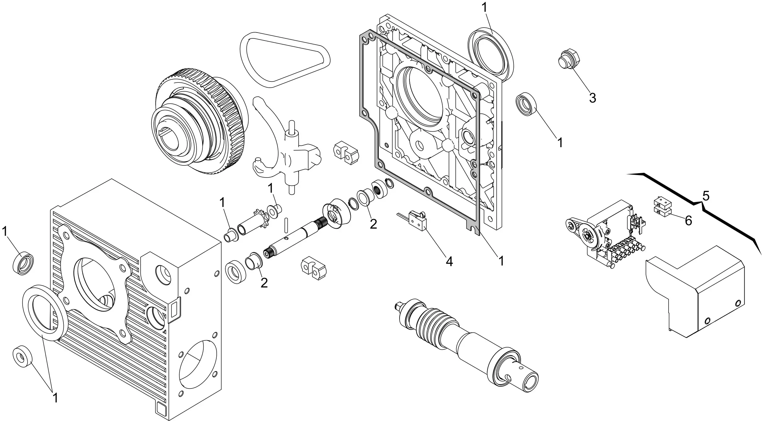 Service parts Genius Mercury 3