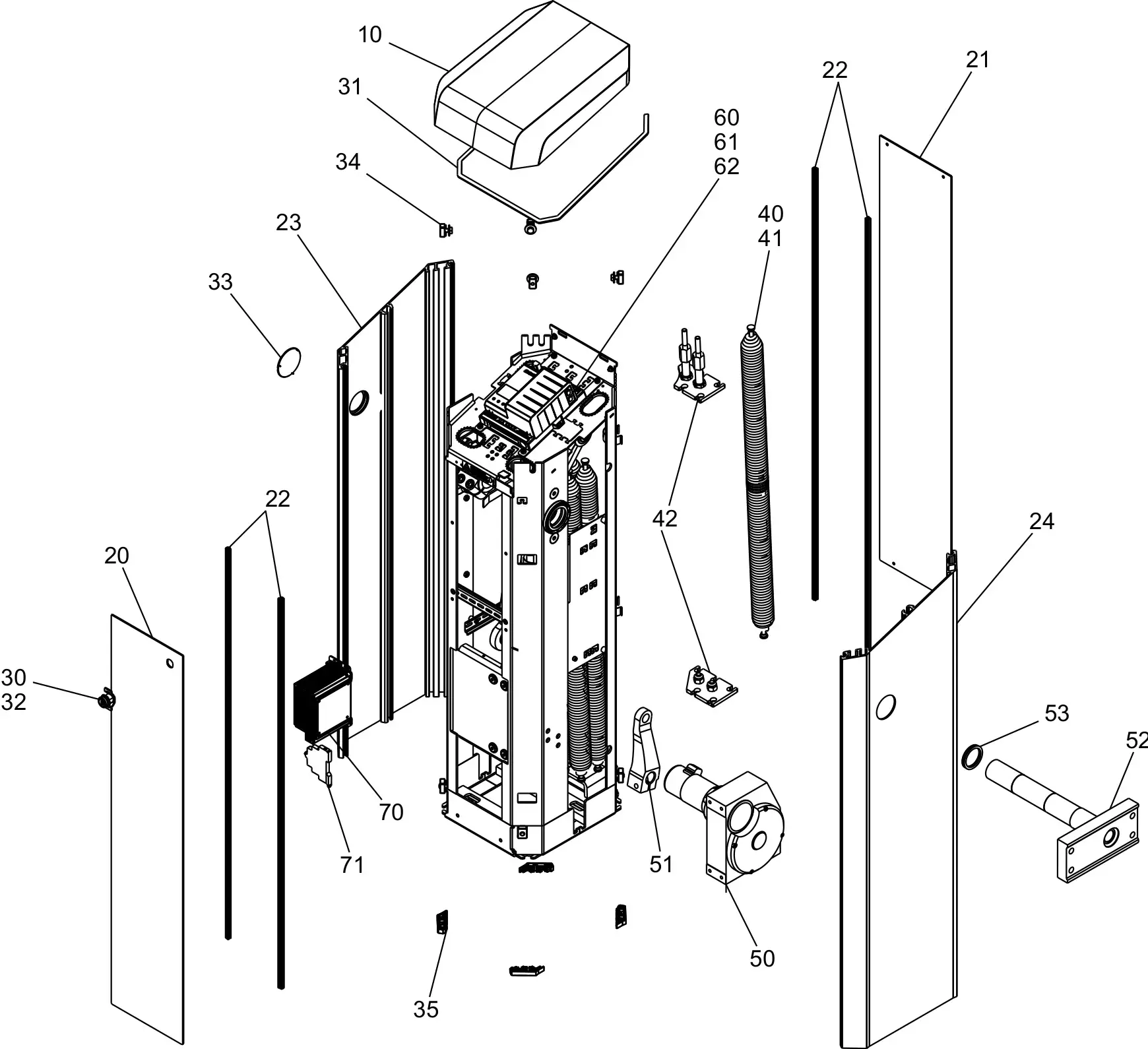XL spare parts