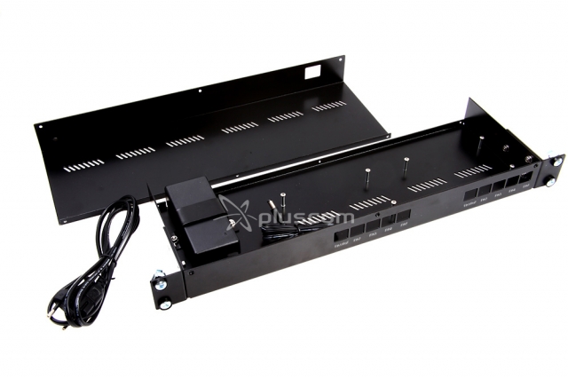 1U Rackmount Case for 2x RB450/RB450G