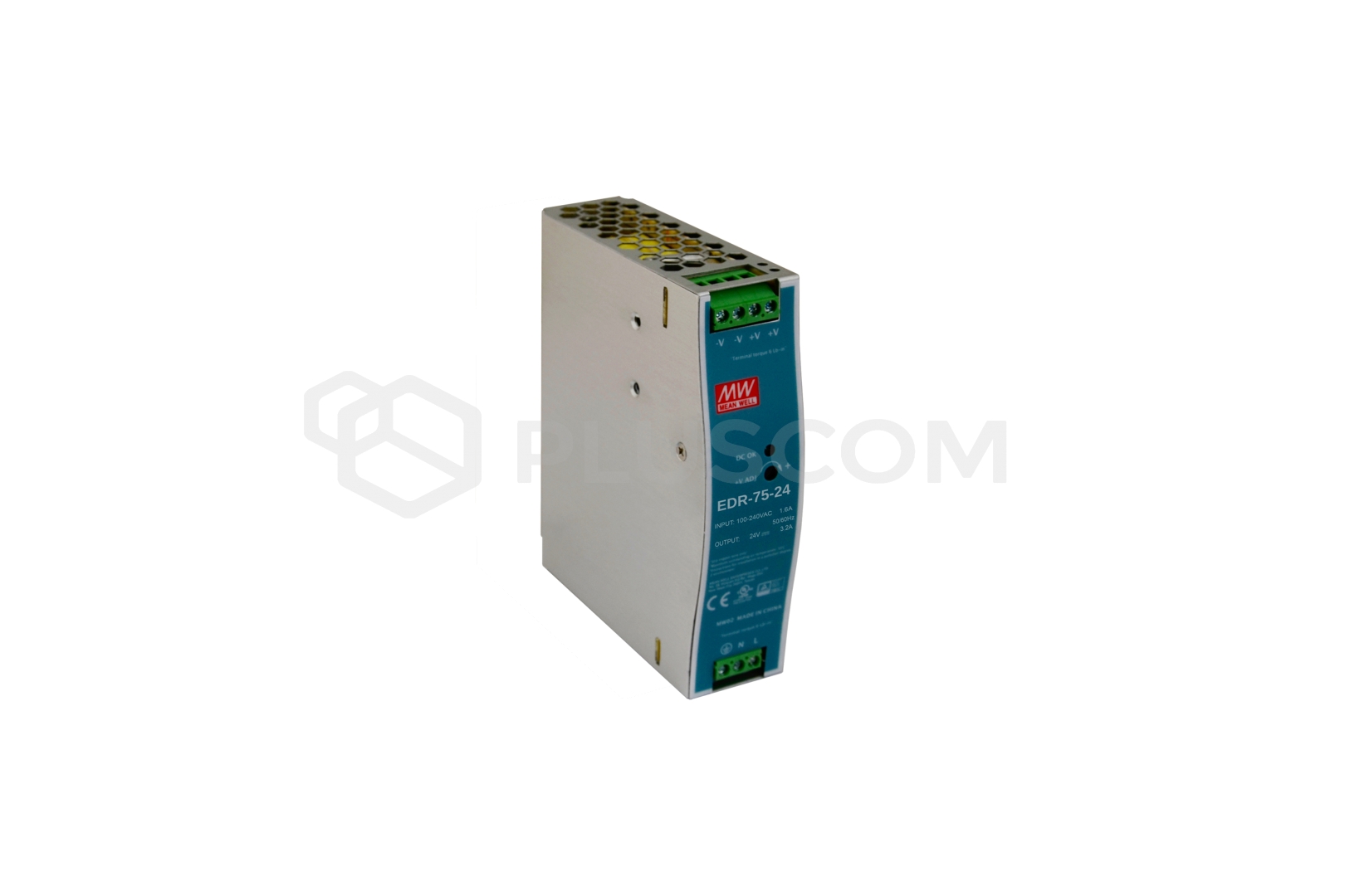 EDR-75-24 Mean Well 24V/3,2A/75W DIN rail power supply