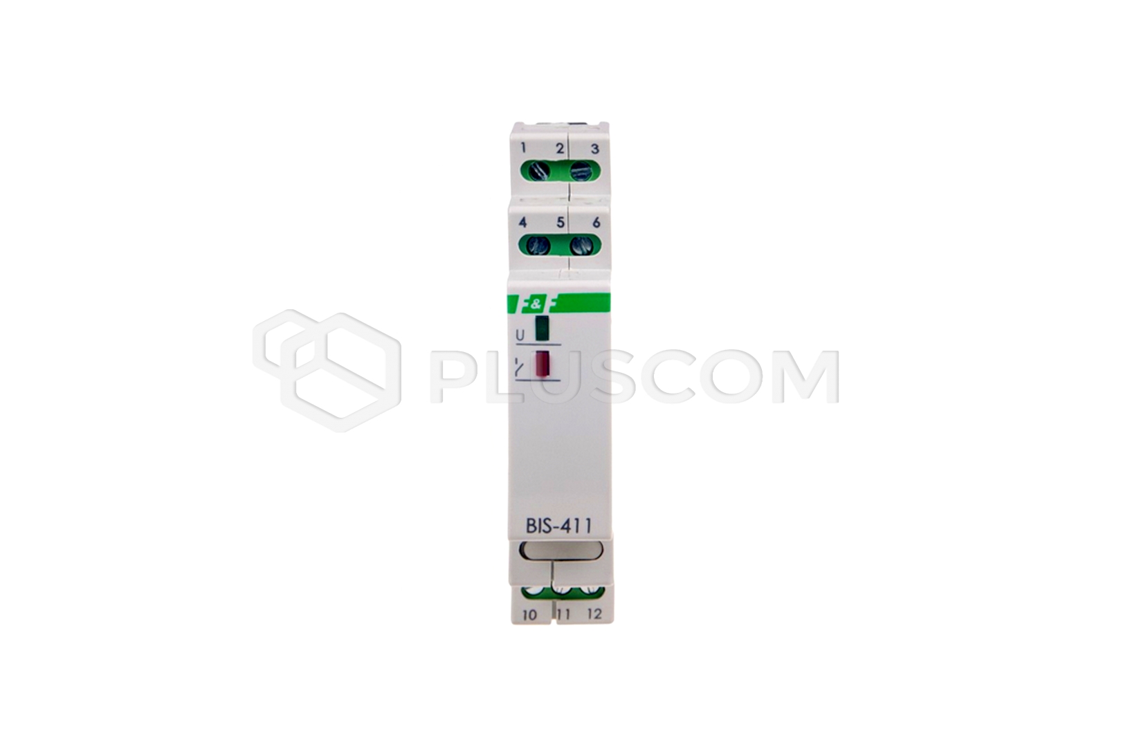 Electronic bi-stable pulse relay F&F BIS-411 230V