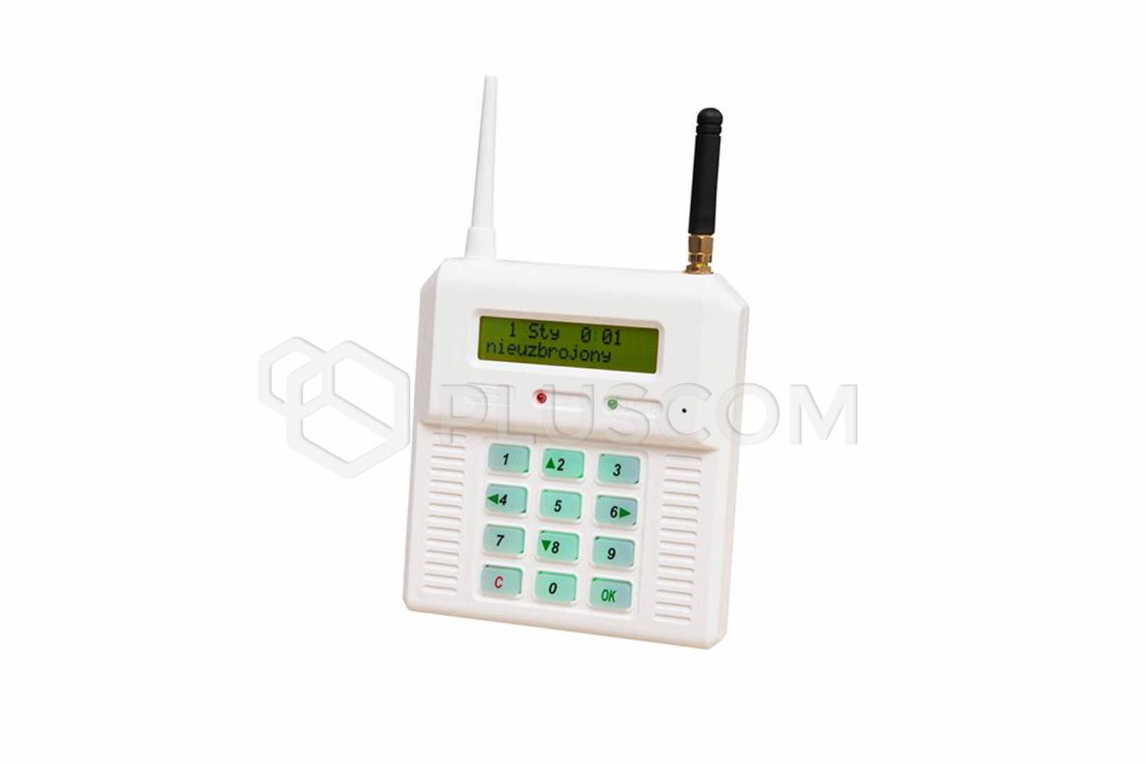 Elmes CB32 GZS Wireless alarm control panel with GSM and antenna