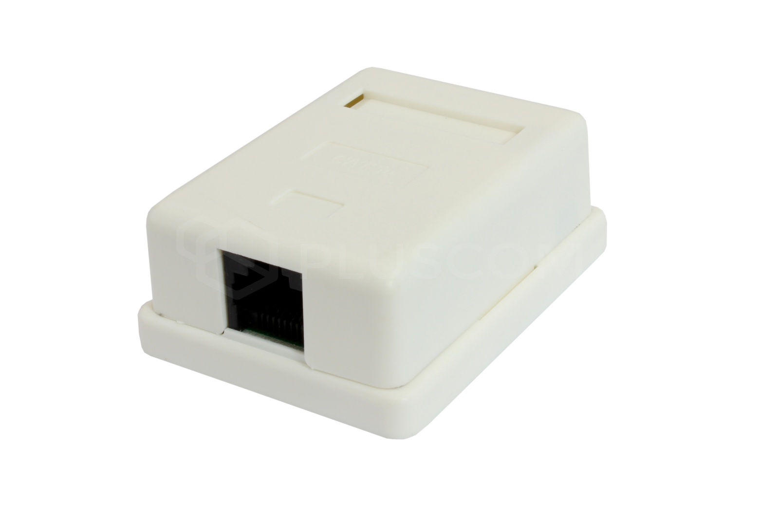 Ethernet socket surface mounted single