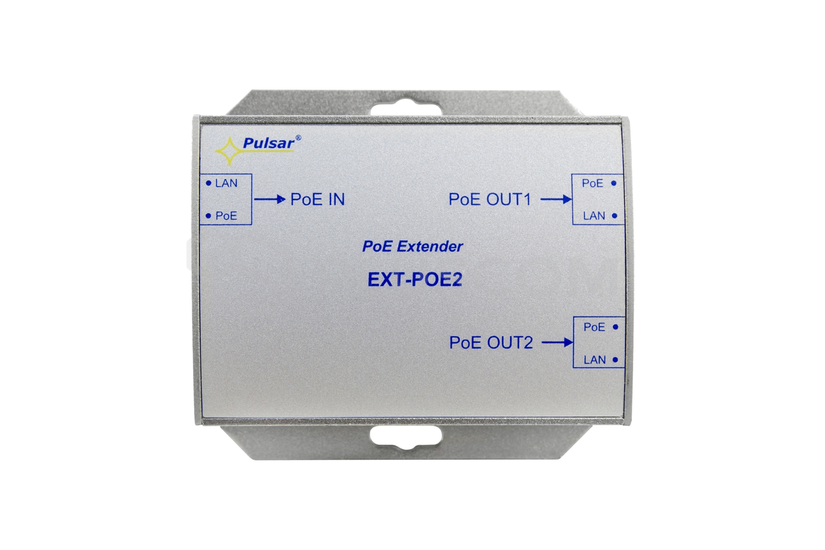 Extender Pulsar EXT-POE2 LAN repeater and PoE power supply