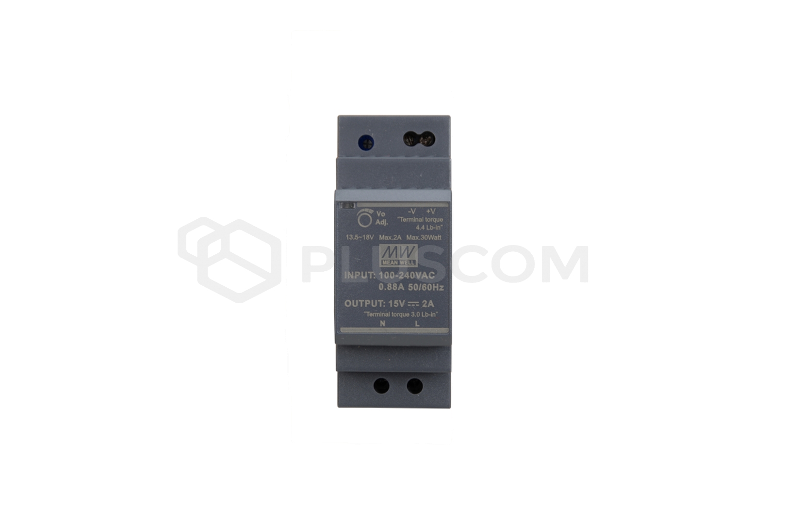 HDR-30-15 Mean Well 15V/2A/30W DIN rail power supply