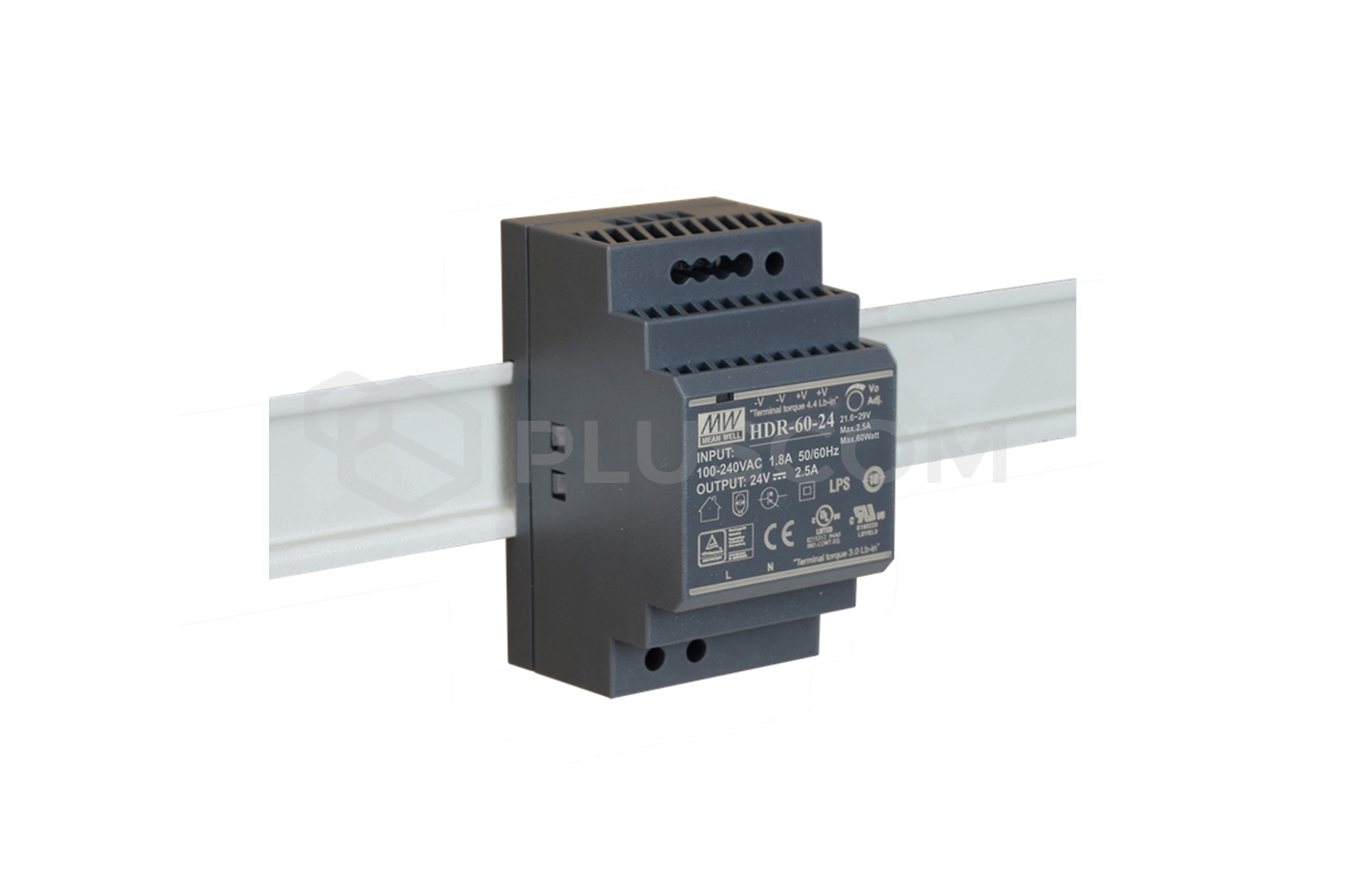 HDR-60-24 Mean Well 24V/2,5A/60W zasilacz na szynę DIN