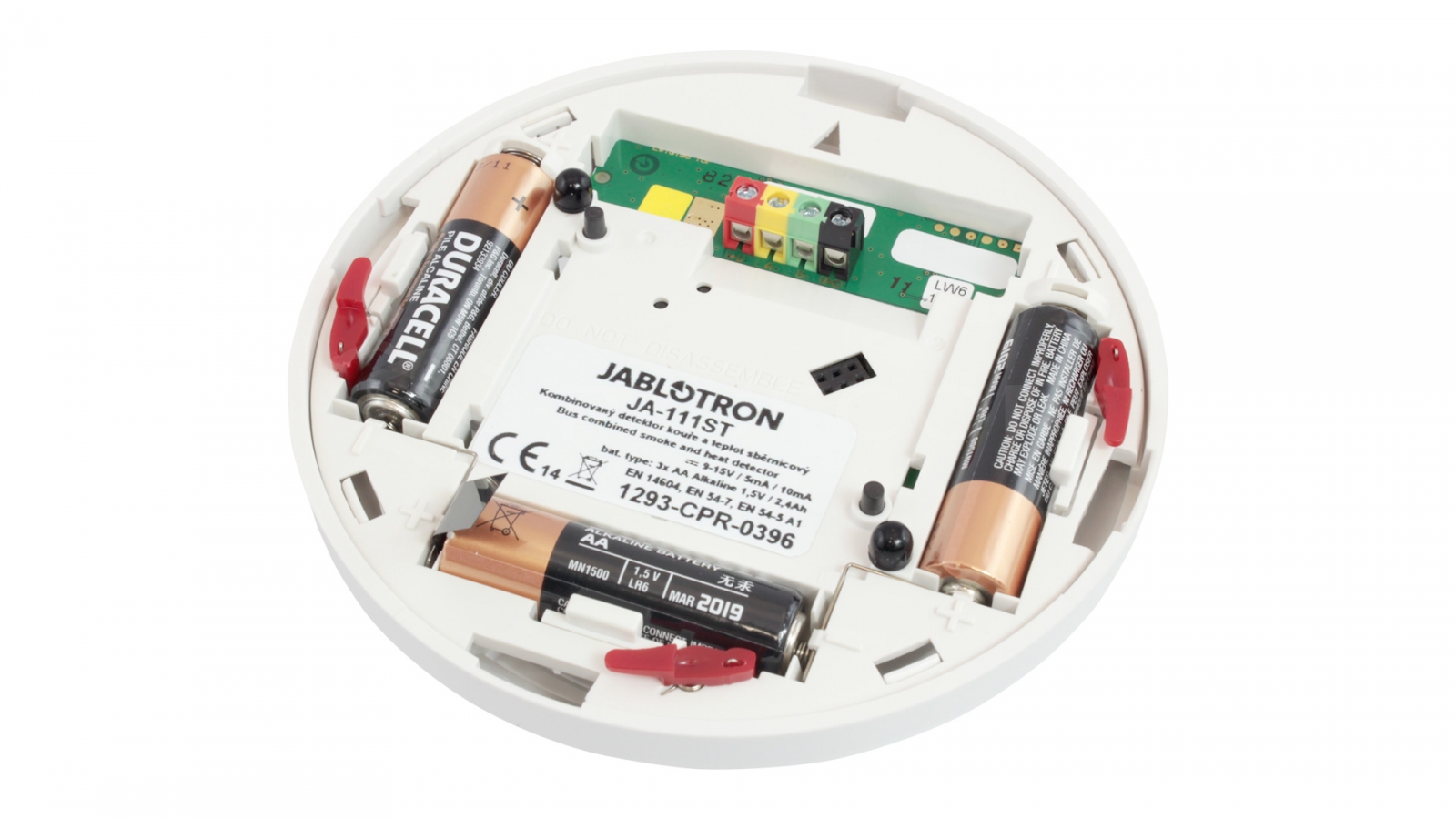 Jablotron JA-111ST Bus combined smoke and temperature detector