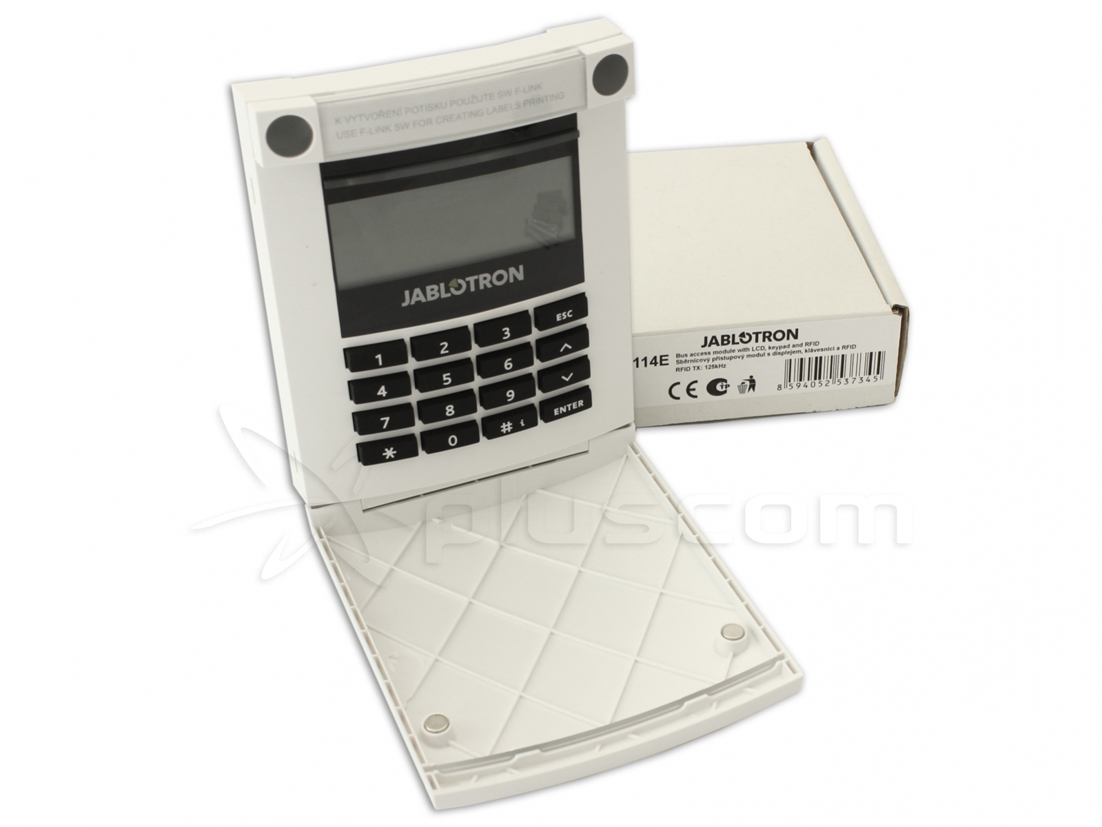 Jablotron JA-114E Bus Access Module with display, keypad and RFID