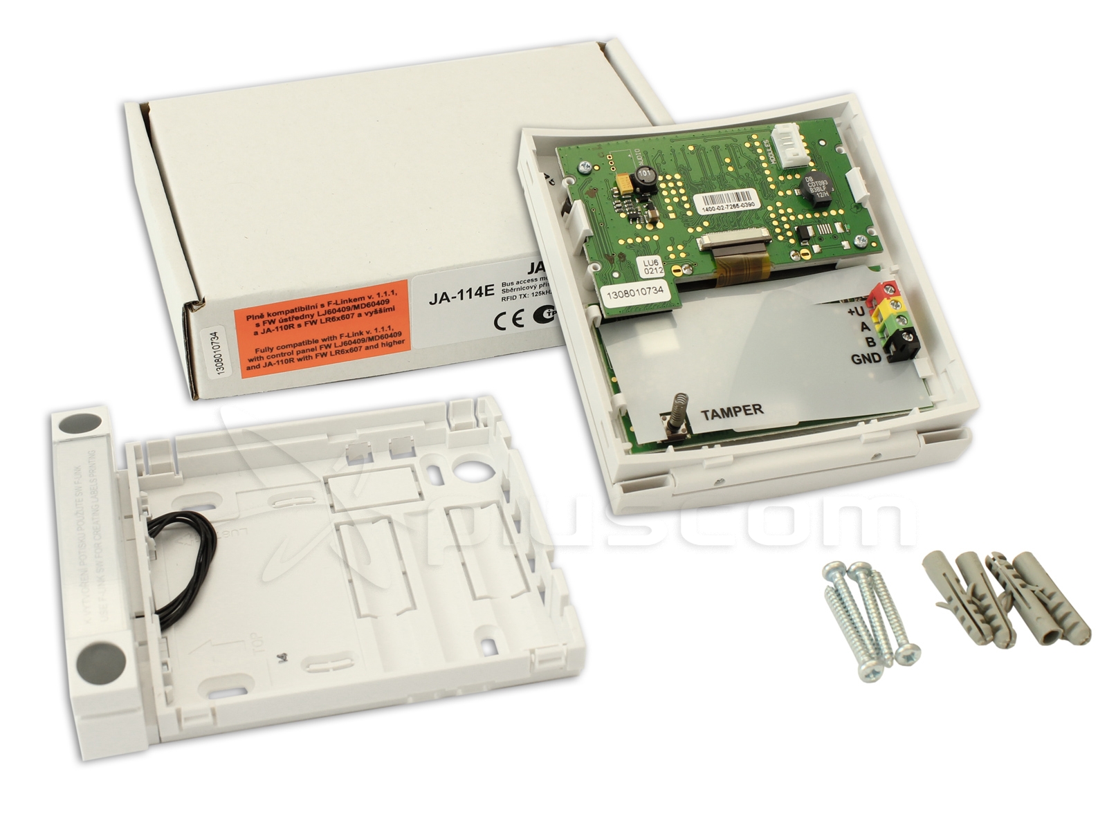 Jablotron JA-114E Bus Access Module with display, keypad and RFID