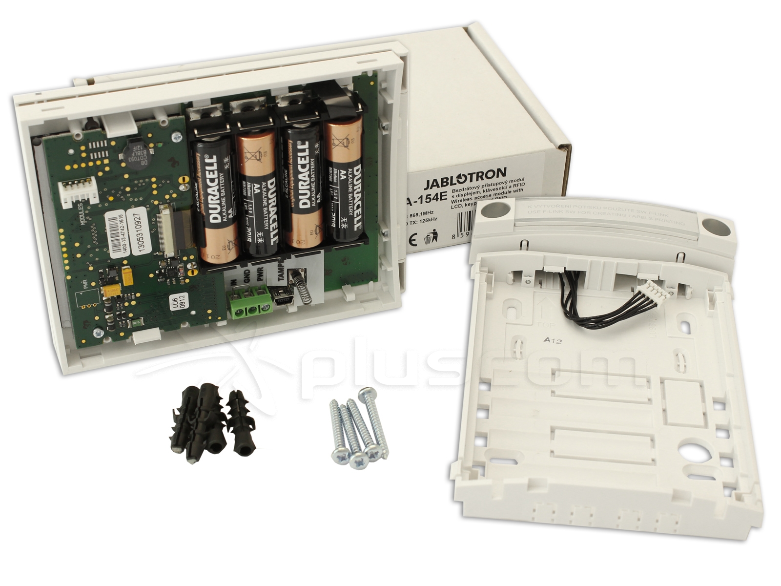 Jablotron JA-154E wireless access module with display, keypad and RFID