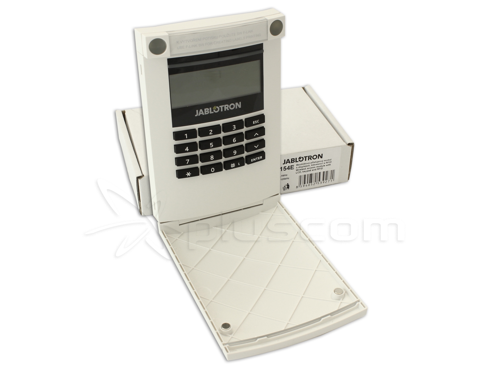 Jablotron JA-154E wireless access module with display, keypad and RFID