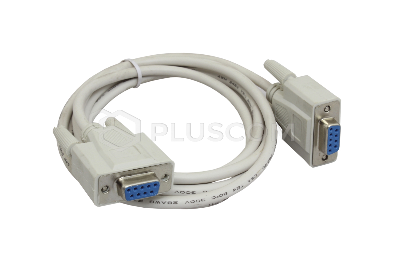 Kabel DB9 - DB9 null modem 1,8m
