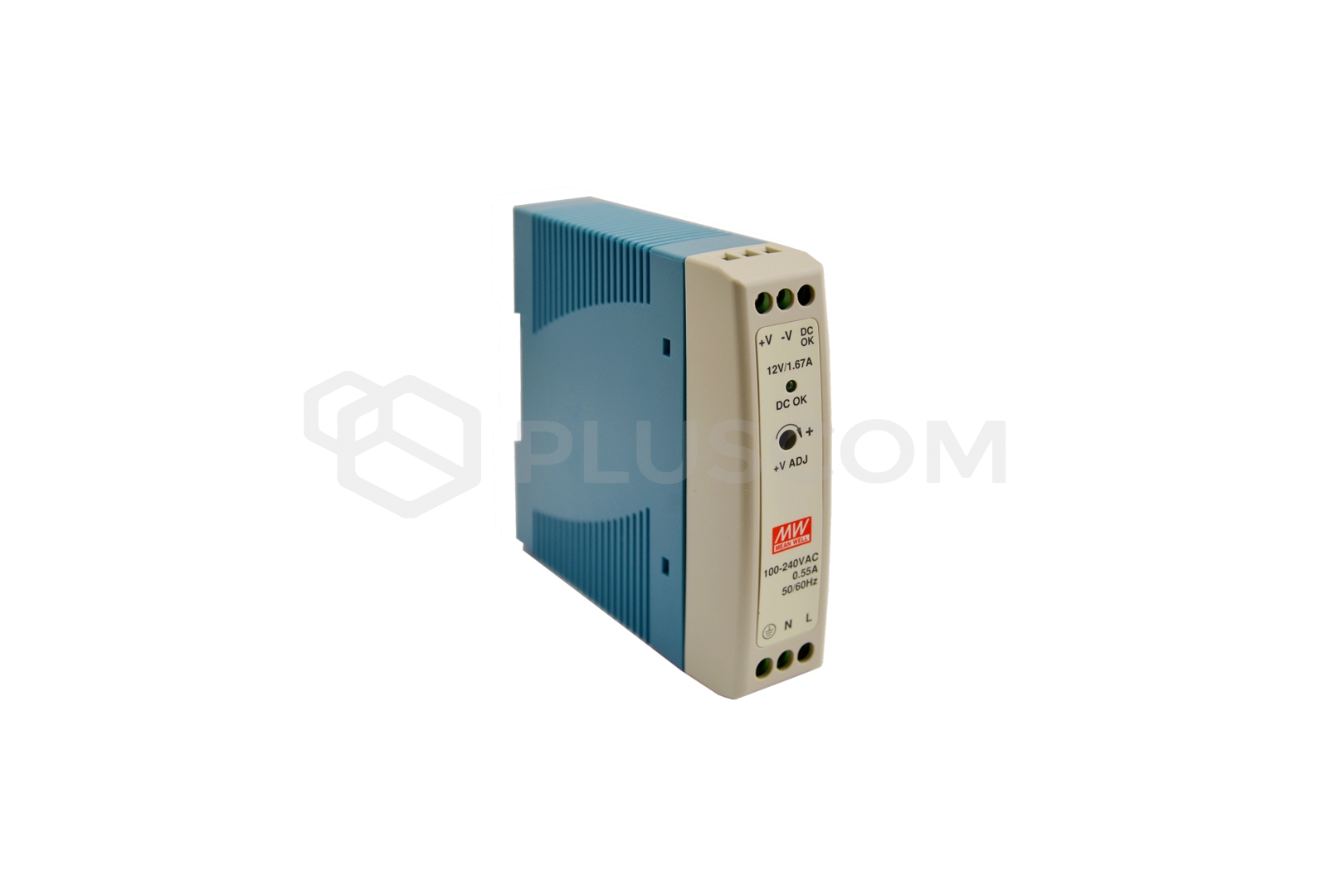 MDR-20-12 Mean Well DC 12V/1,67A DIN TS35