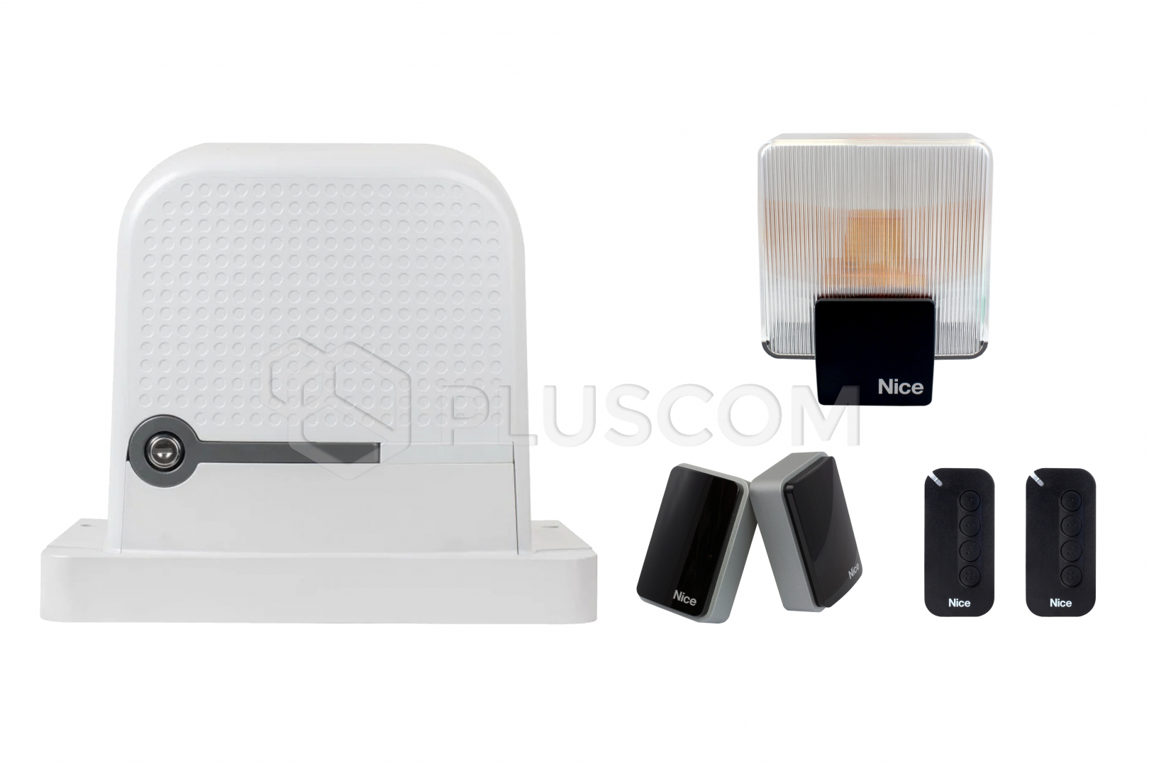 Nice ROBUS600 MYGO kit for sliding gates up to 600 kg