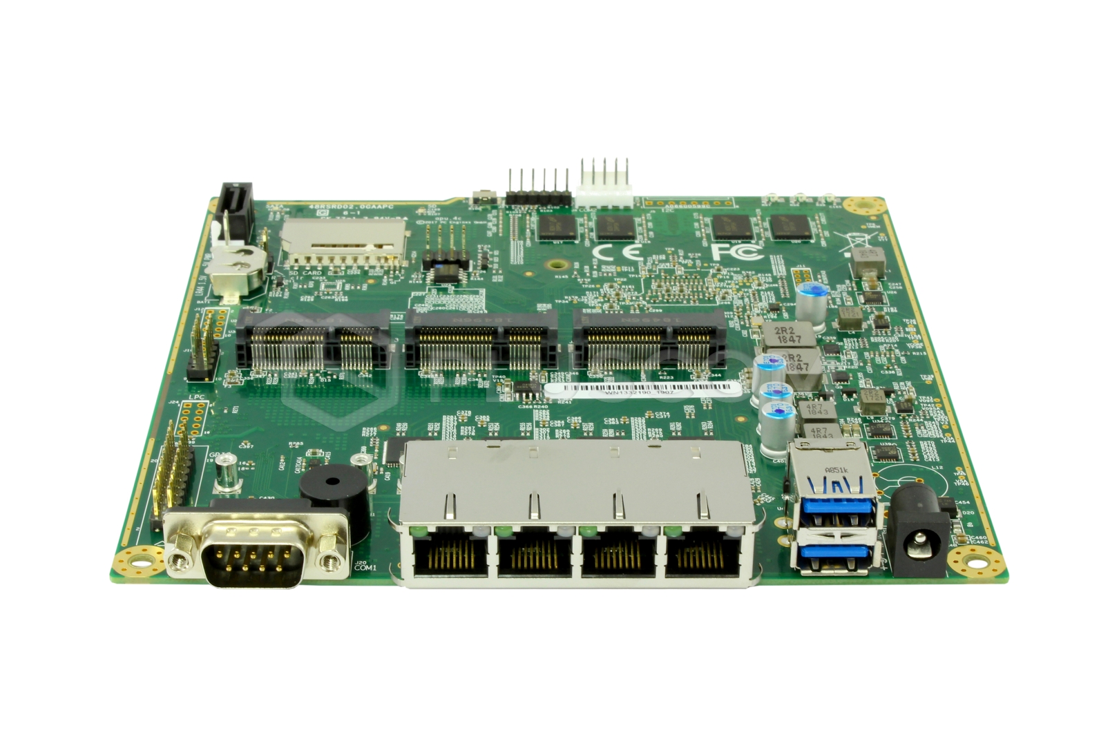 PC Engines APU.4C2 System board 4x i211AT LAN, 2GB RAM, AMD GX-412TC CPU