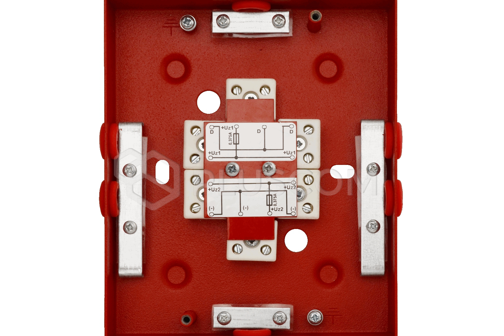 Pulsar AWOZ-225P Distribution junction box with 2×0,375A fuse