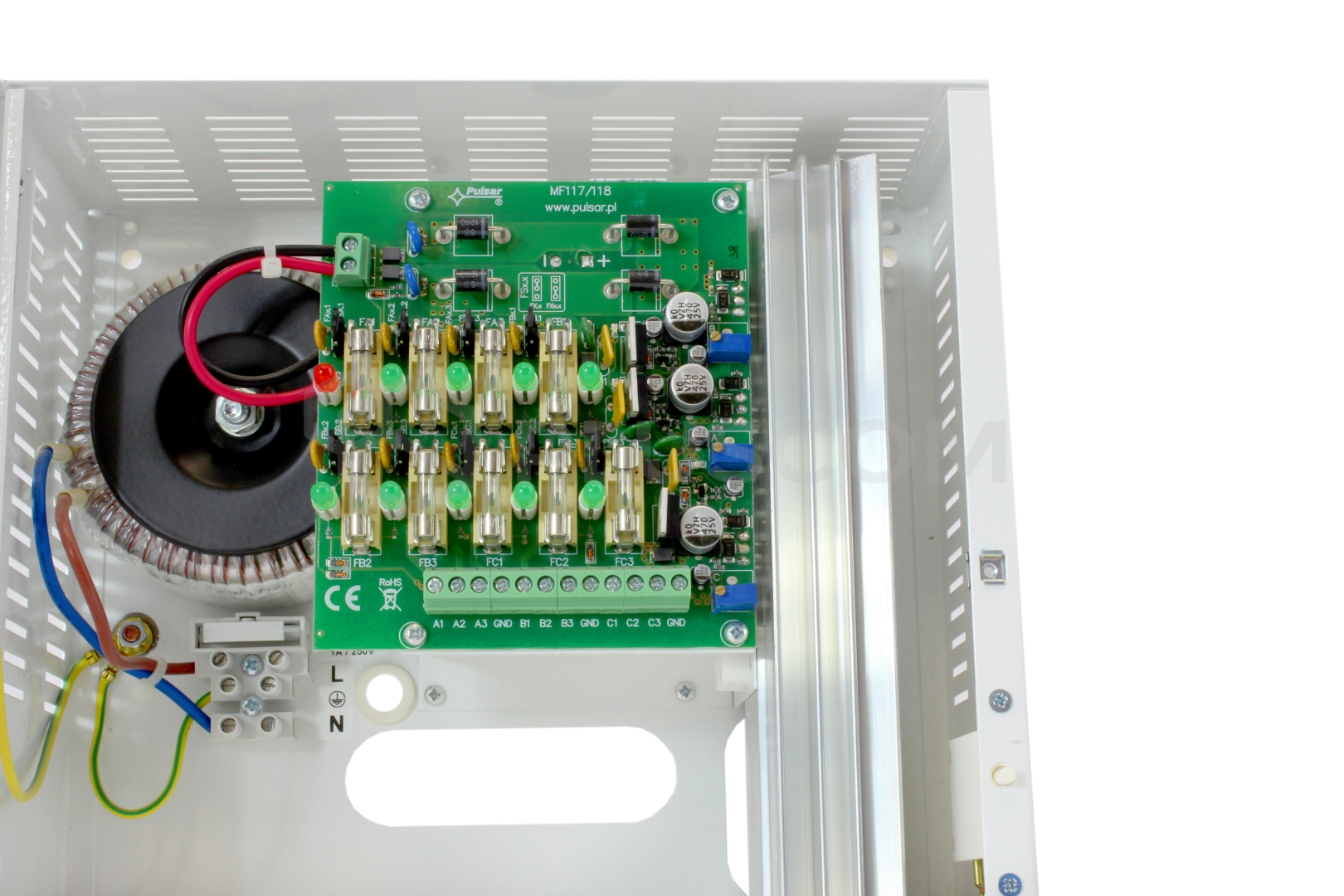 Pulsar AWZ09123 linear power supply 12V DC