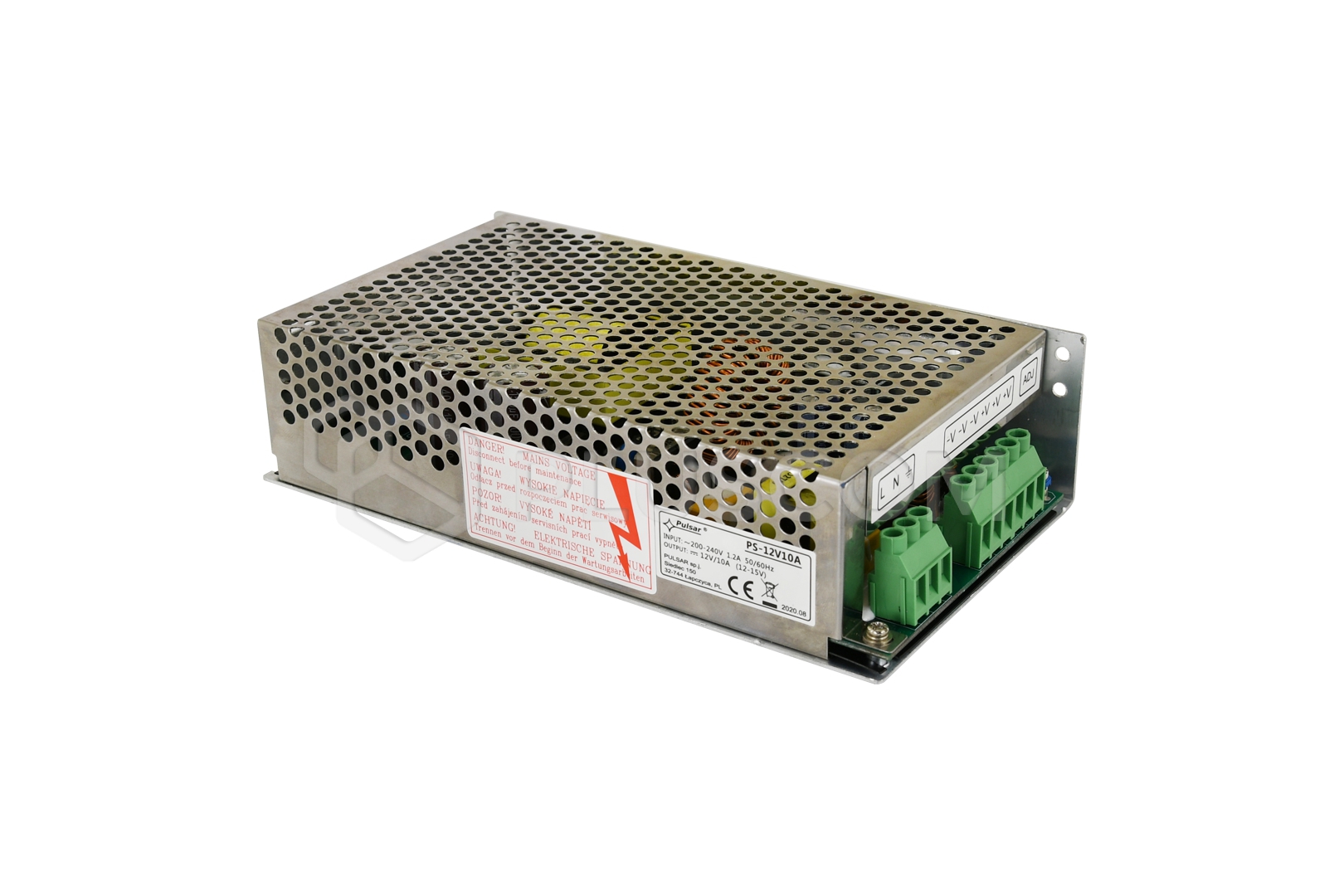 Pulsar PS-12V10A PS 12V/10A enclosed switch mode power supply unit