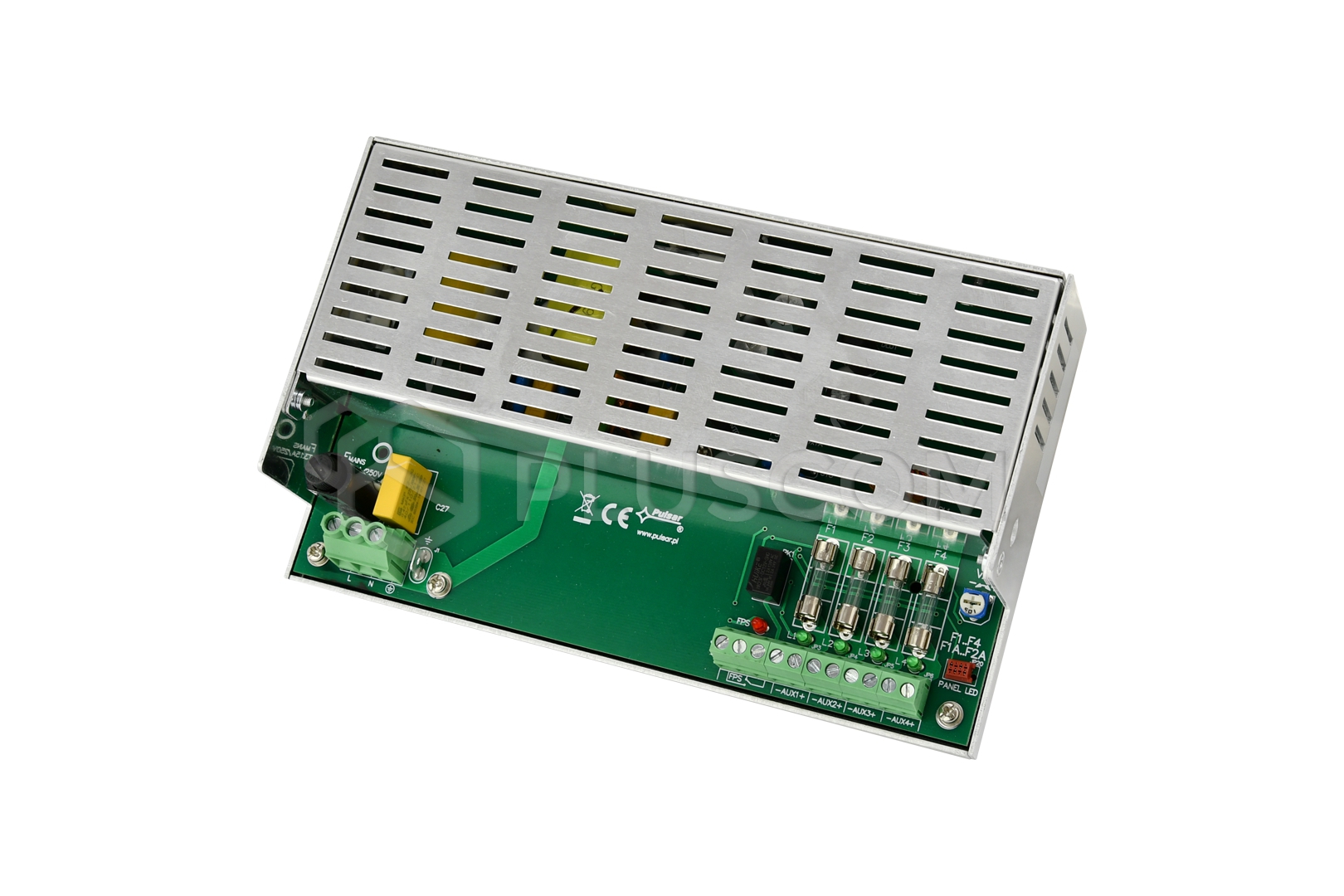 Pulsar PSDC-12V4X1A PSDC 12V/4A/4x1A multi-output enclosed switch-mode ...