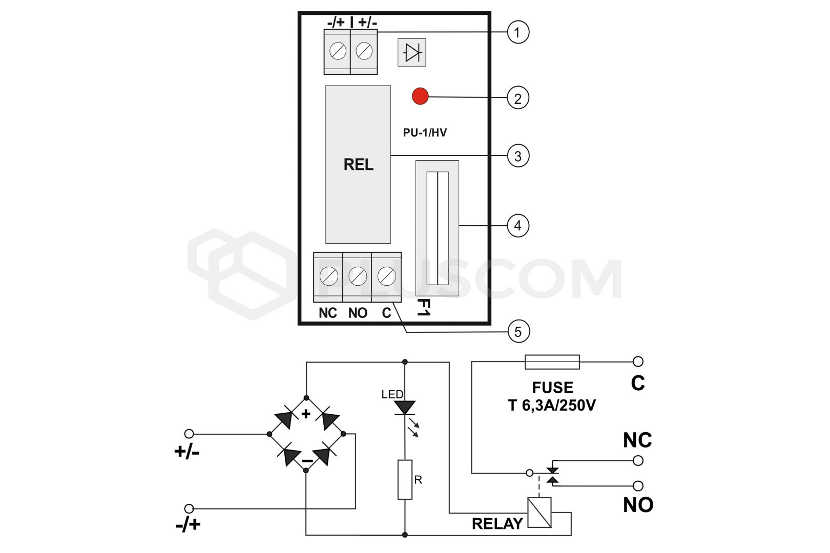 Relay module Pulsar AWZ 514