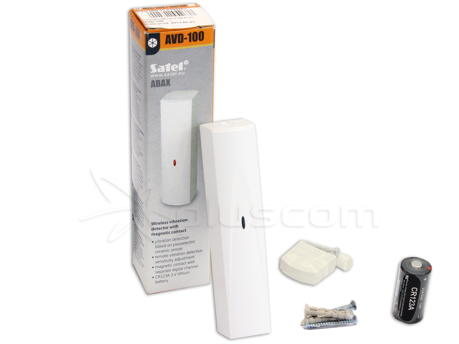 Satel AVD-100 Wireless vibration detector and magnetic contact
