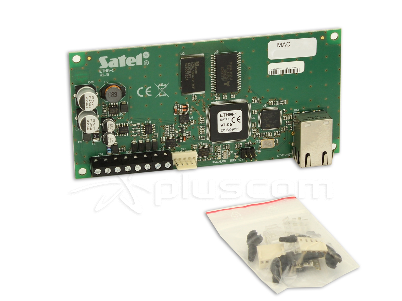 Satel ETHM-1 TCP/IP communication module for INTEGRA control panels