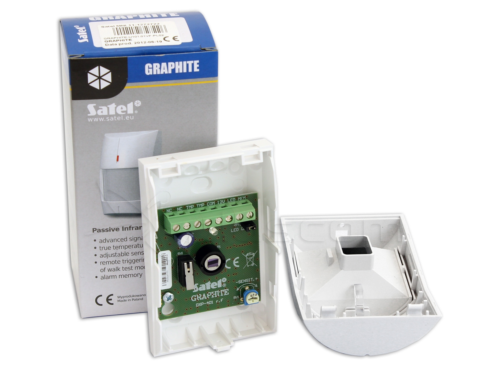Satel GRAPHITE Advanced digital PIR motion detector