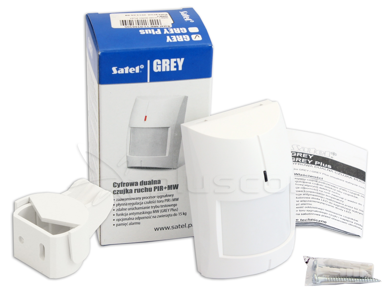 Satel GREY Compact dual technology PIR+MW detector