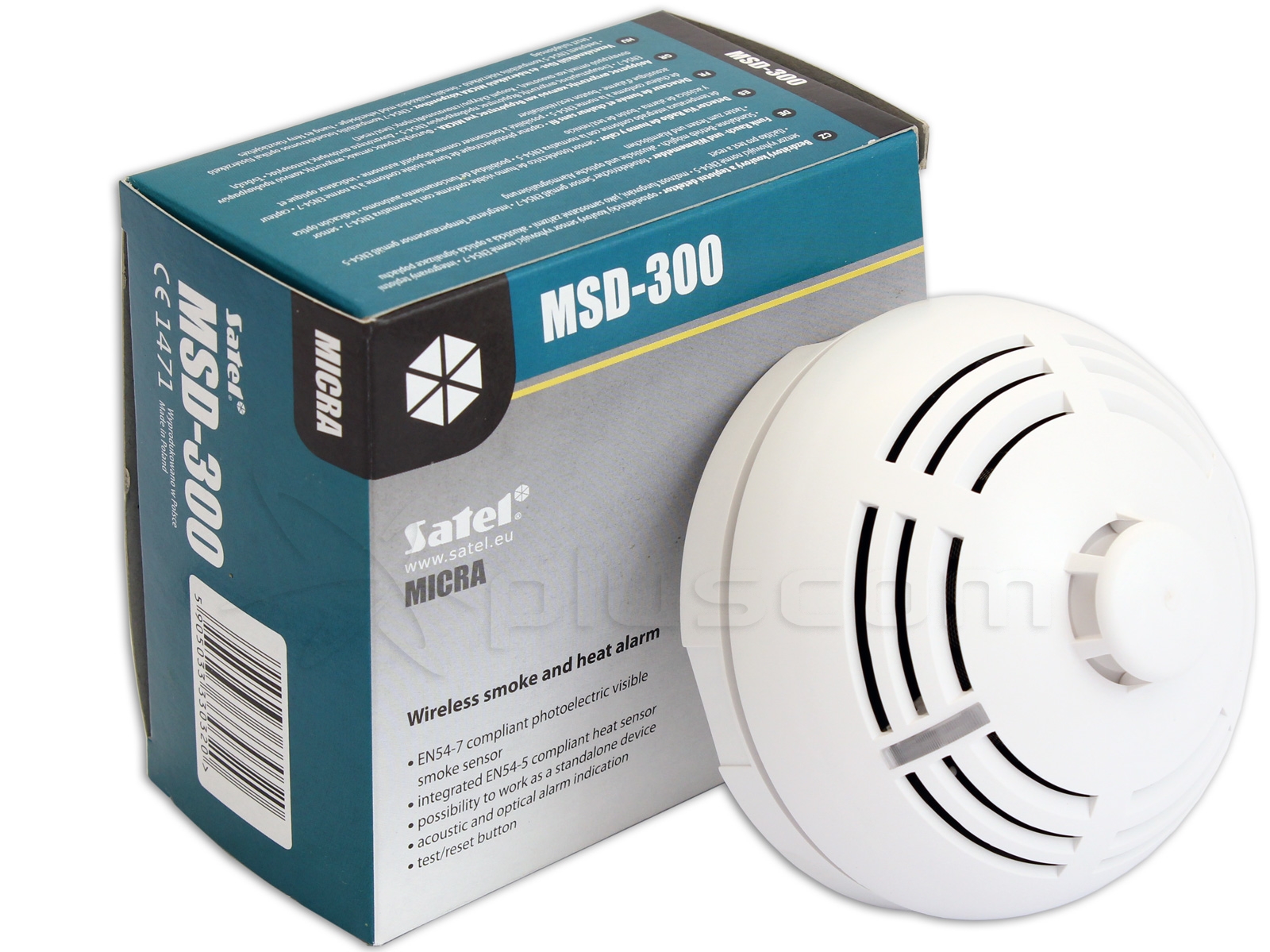 Satel MSD-300 Wireless smoke and heat detector for MICRA system