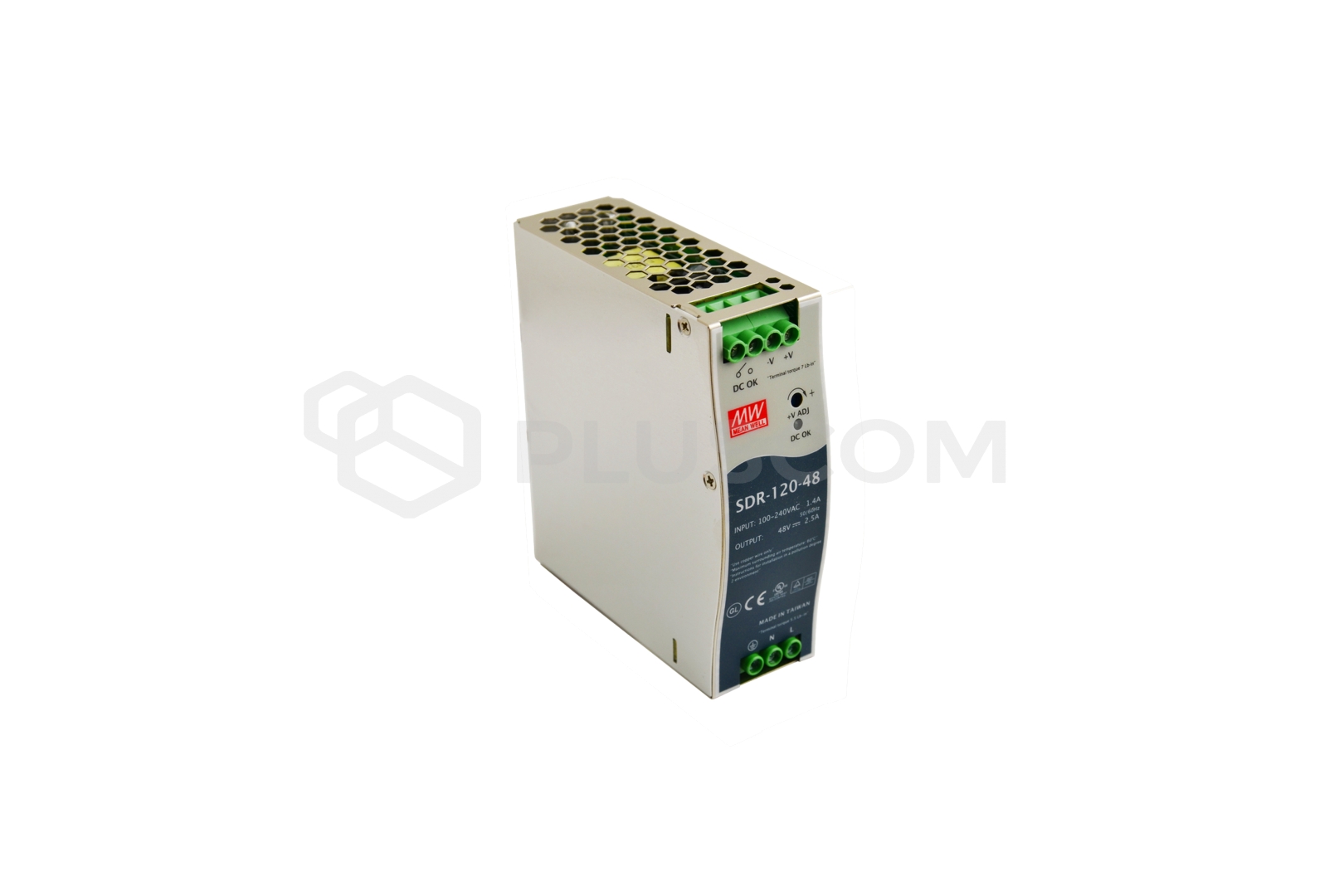 SDR-120-48 Mean Well 48V/2,5A/120W DIN rail power supply