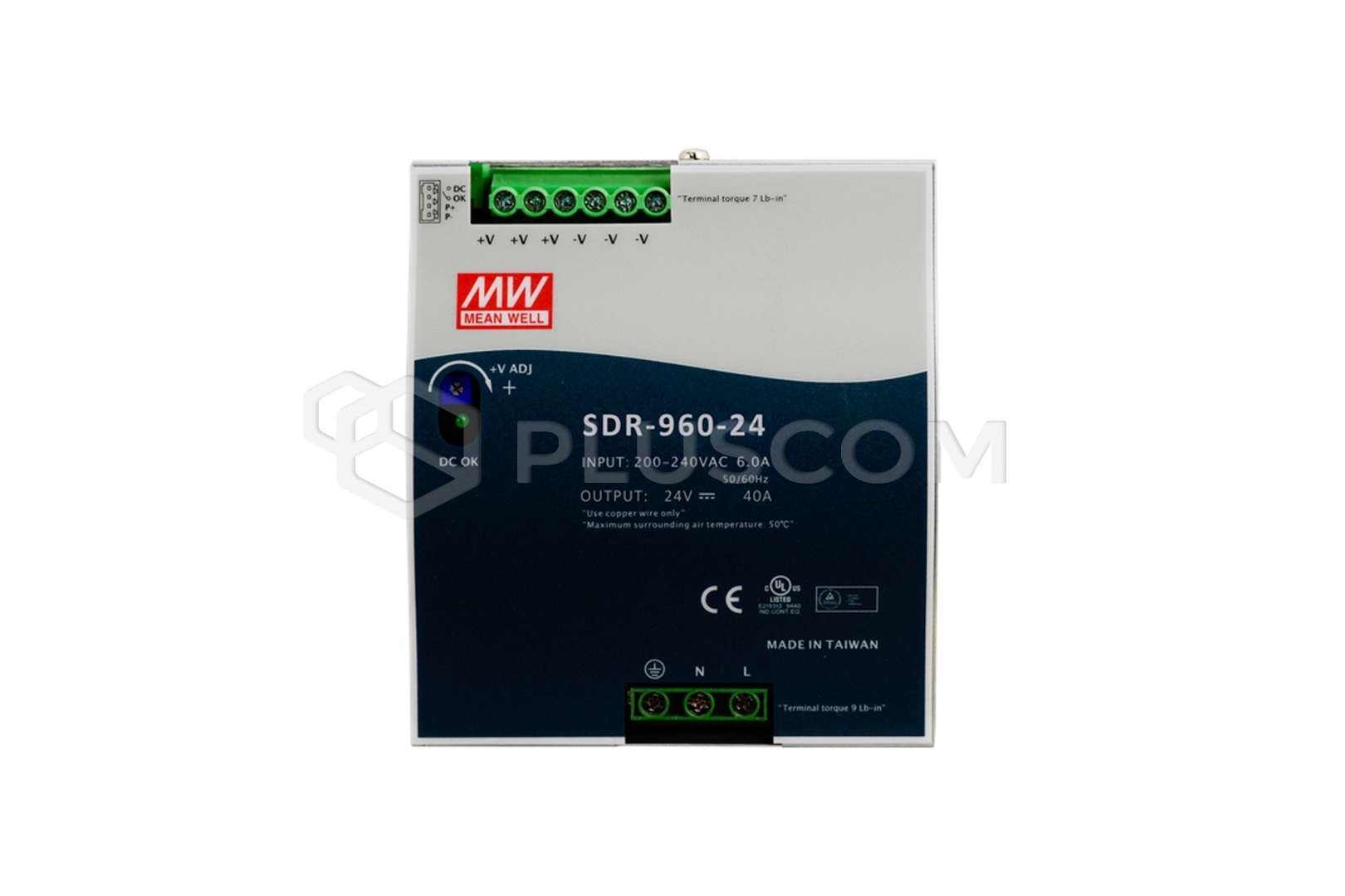 SDR-960-24 Mean Well 24V/40A/960W zasilacz na szynę DIN