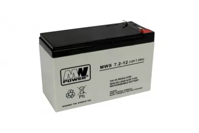 12V 7Ah battery MWPower