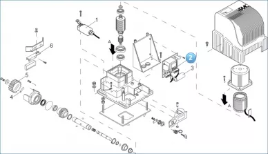 Faac 202269 Control board 740d/sprint382