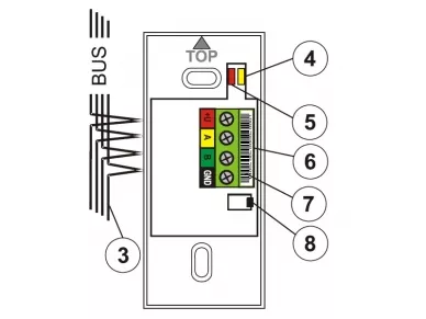 Jablotron JA-111SH Bus shock and tilt detector